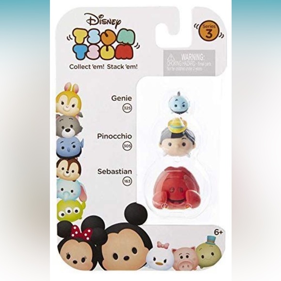 Disney | Toys | Tsum Tsum Sebastian Pinocchio Genie Disney Vinyl | Poshmark